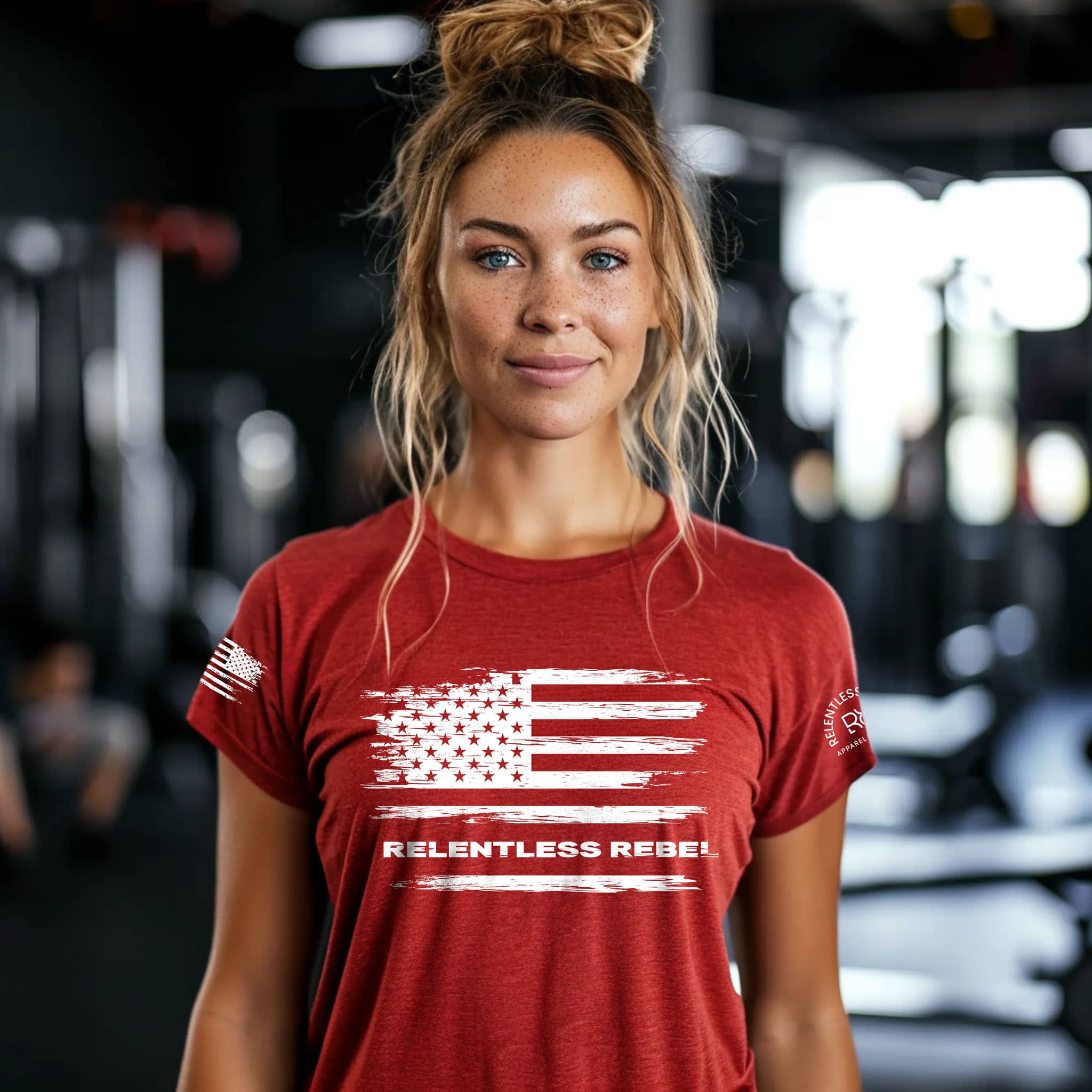 Relentless Rebel Flag | Front | Premium Women's Tee