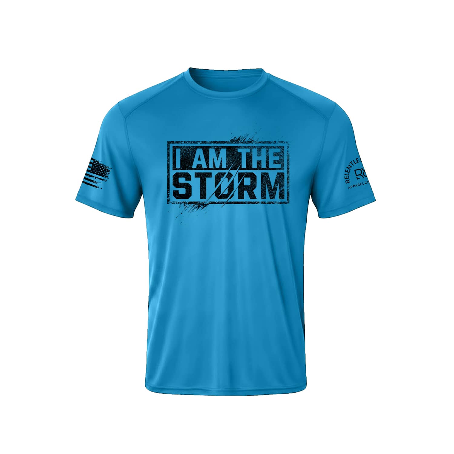 I Am The Storm® | 2 | Front | Men's Dry Fit Short Sleeve | UPF50 ...