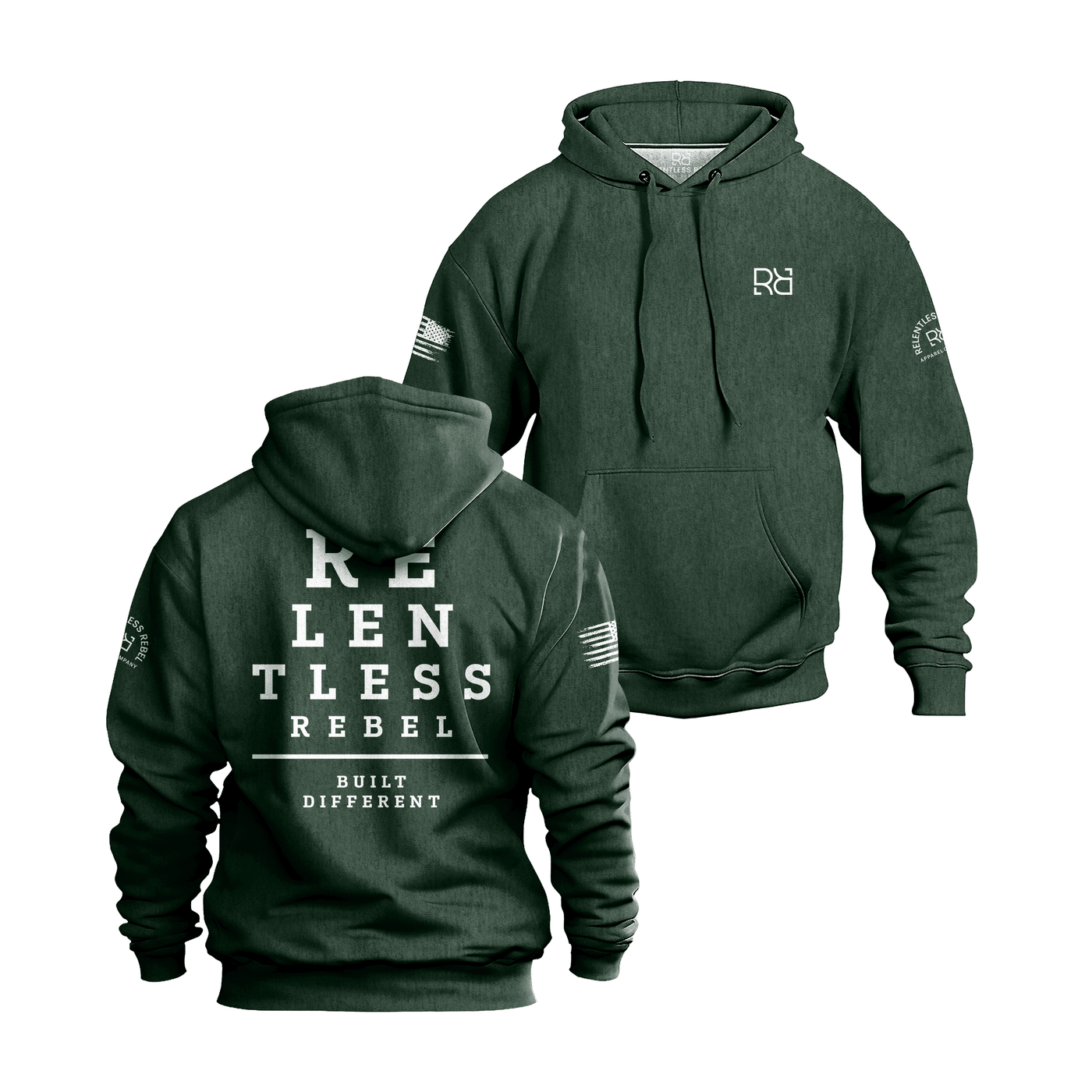 Relentless Rebel - Rebel Vision | Men's Hoodie