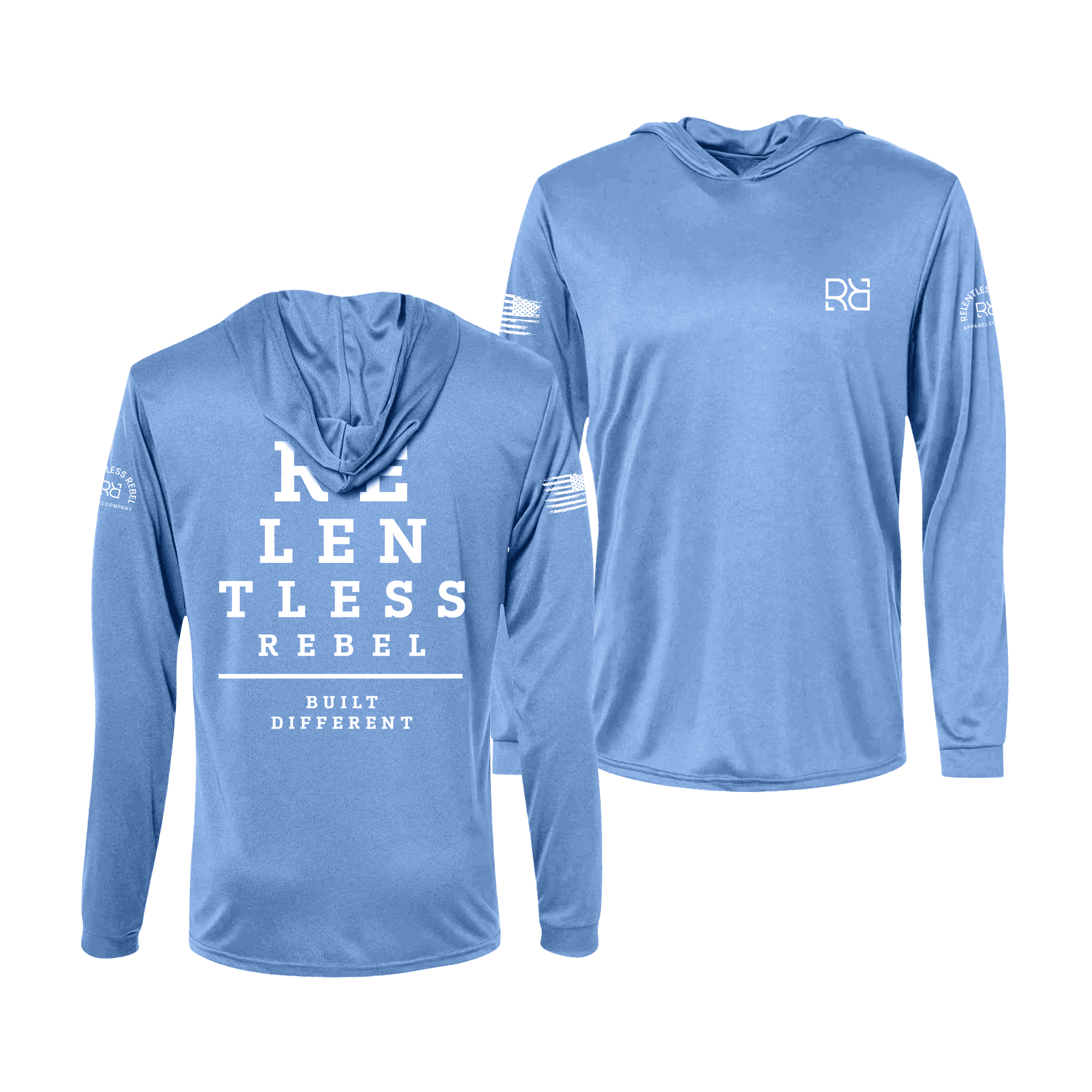 Relentless Rebel - Rebel Vision | Women's Dry Fit Hooded Long Sleeve ...