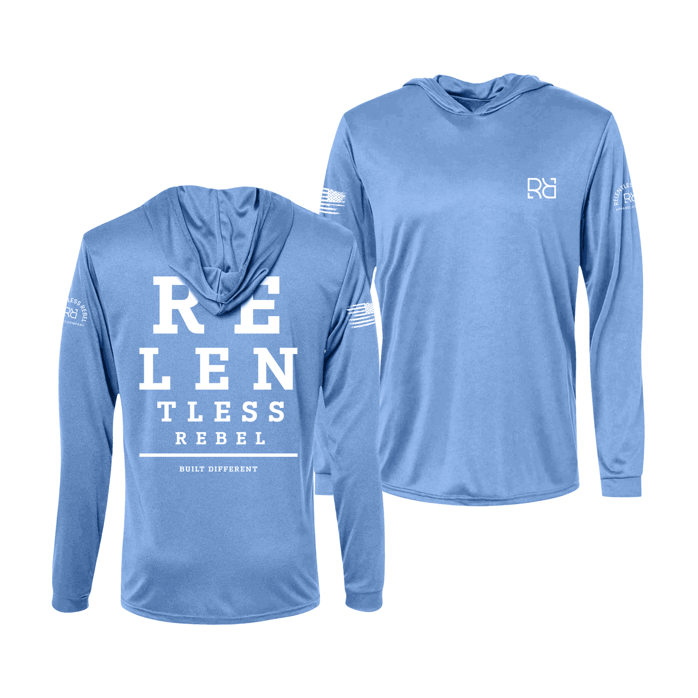 Relentless Rebel - Rebel Vision | 2 | Women's Dry Fit Hooded Long Slee