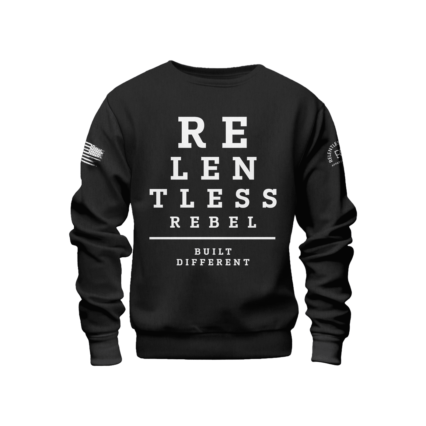 Relentless Rebel - Rebel Vision | Front | Crew Neck Sweatshirt