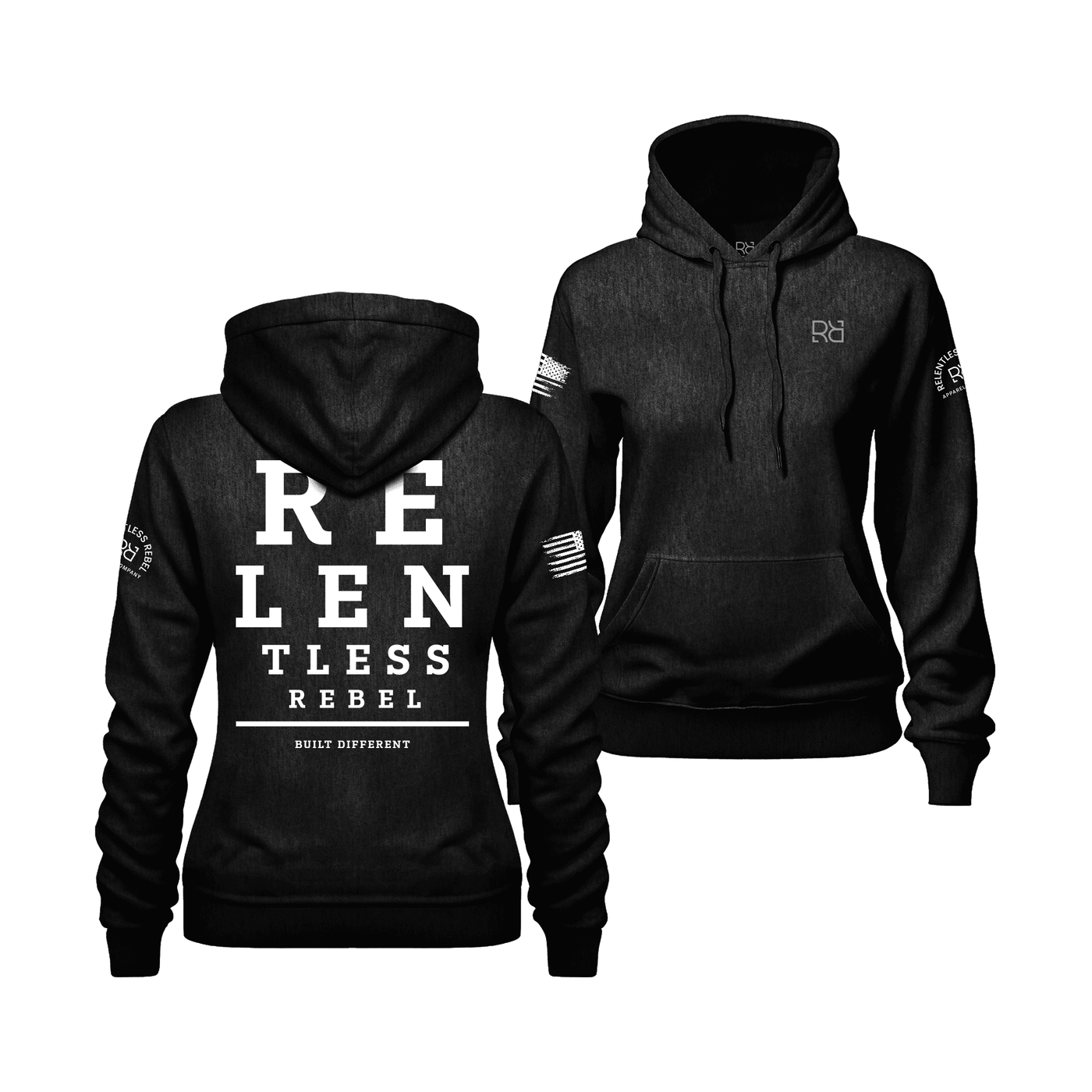 Relentless Rebel - Rebel Vision | 2 | Women's Hoodie