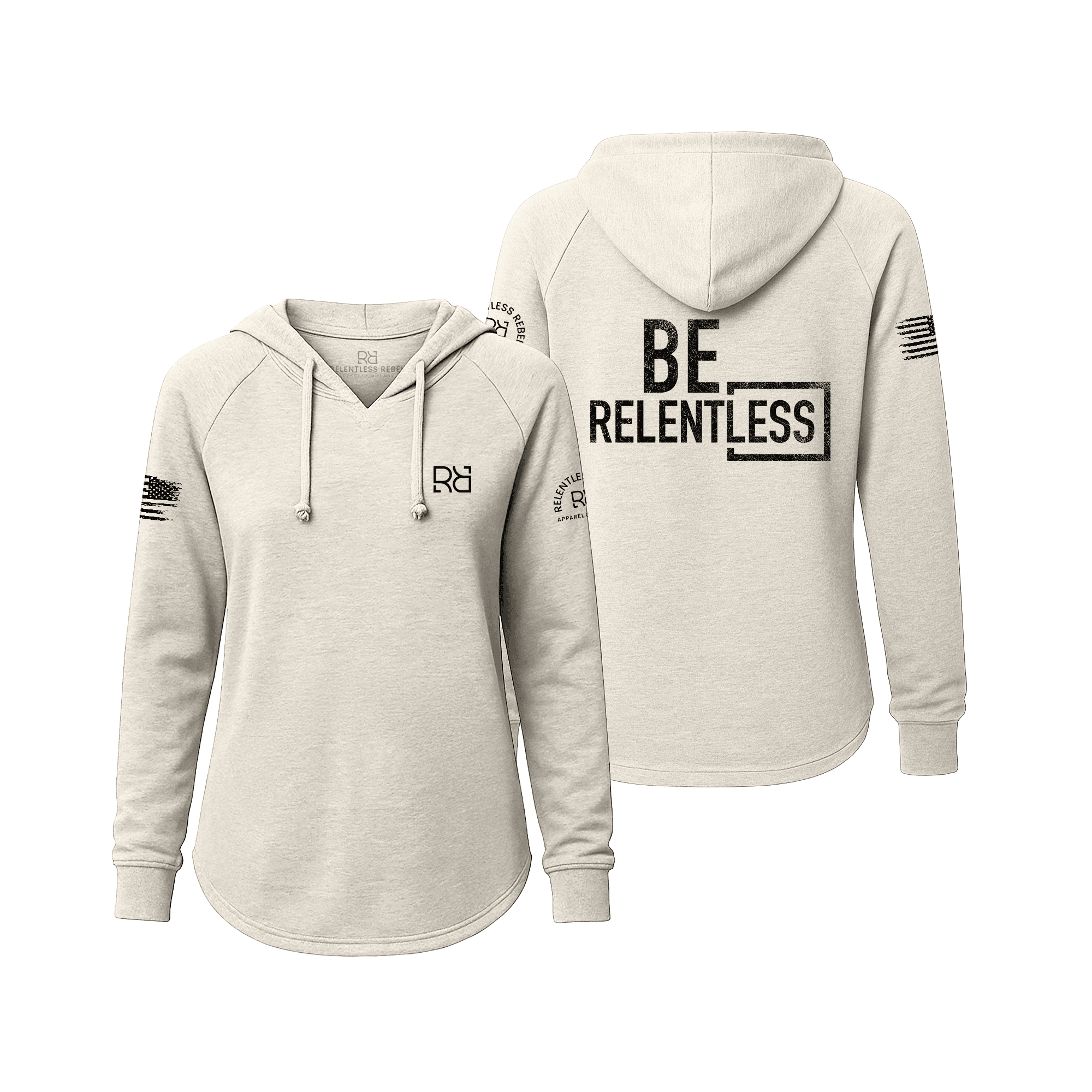 Be Relentless | W | RR Wave Wash™ Women's Hoodie – Relentless Rebel Apparel