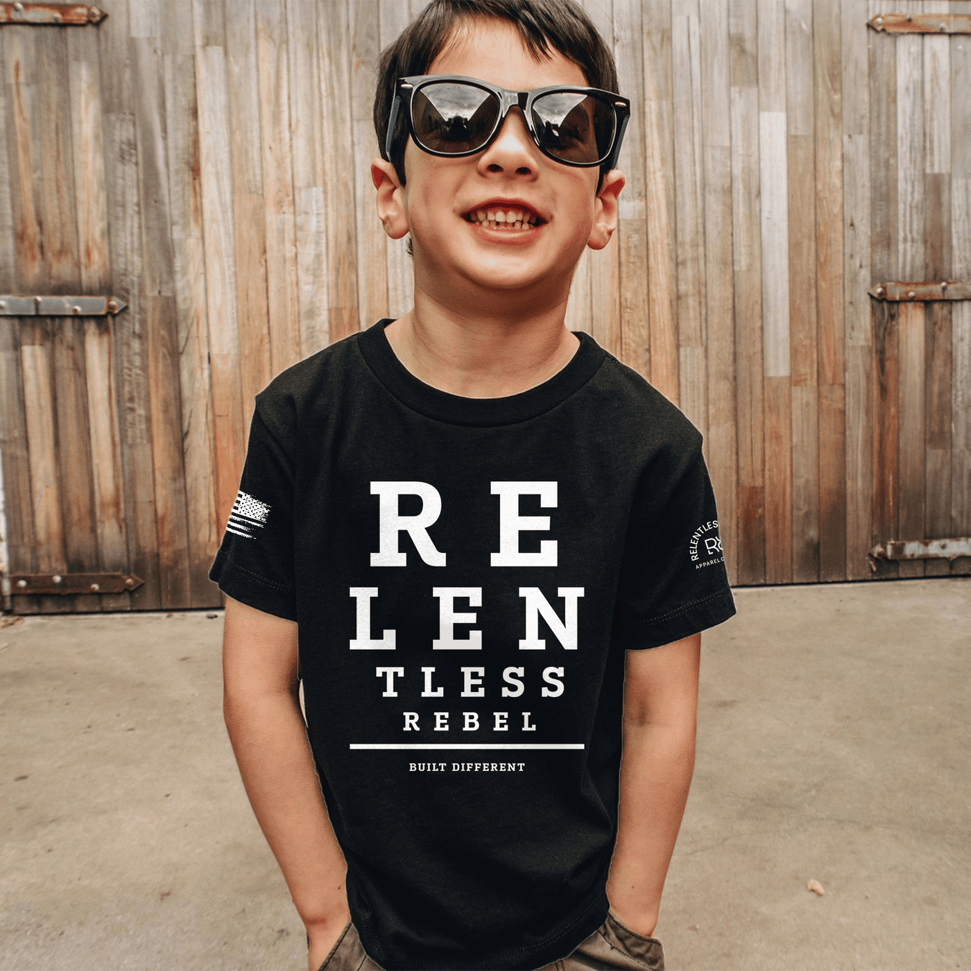 Relentless Rebel - Rebel Vision | 2 | Front | Youth Tee