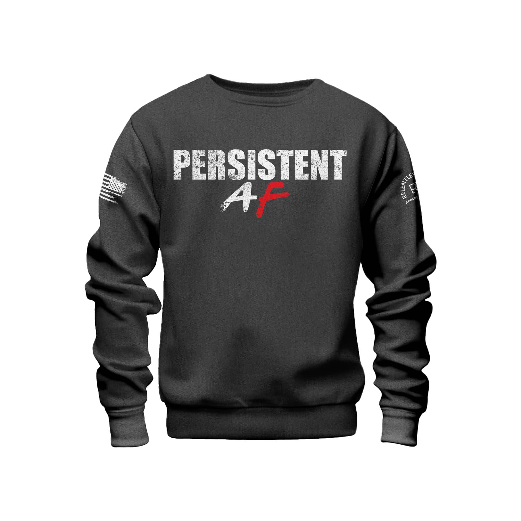 Persistent AF | Front | Crew Neck Sweatshirt
