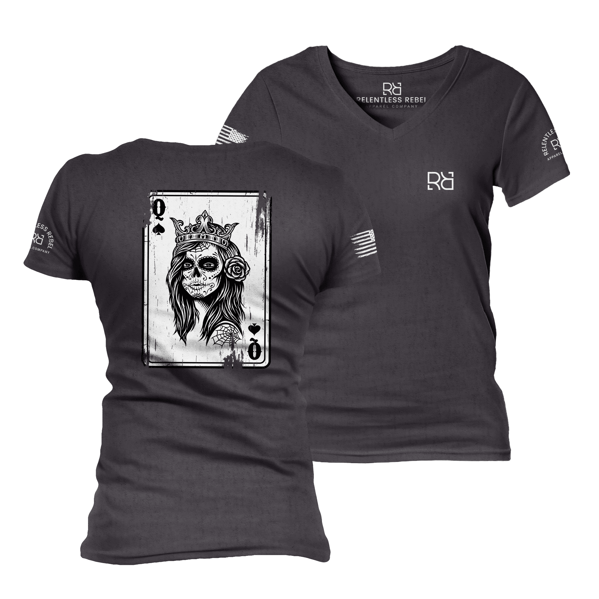 Rebel Queen | Rebel "Ace" | V-Neck Women's Tee