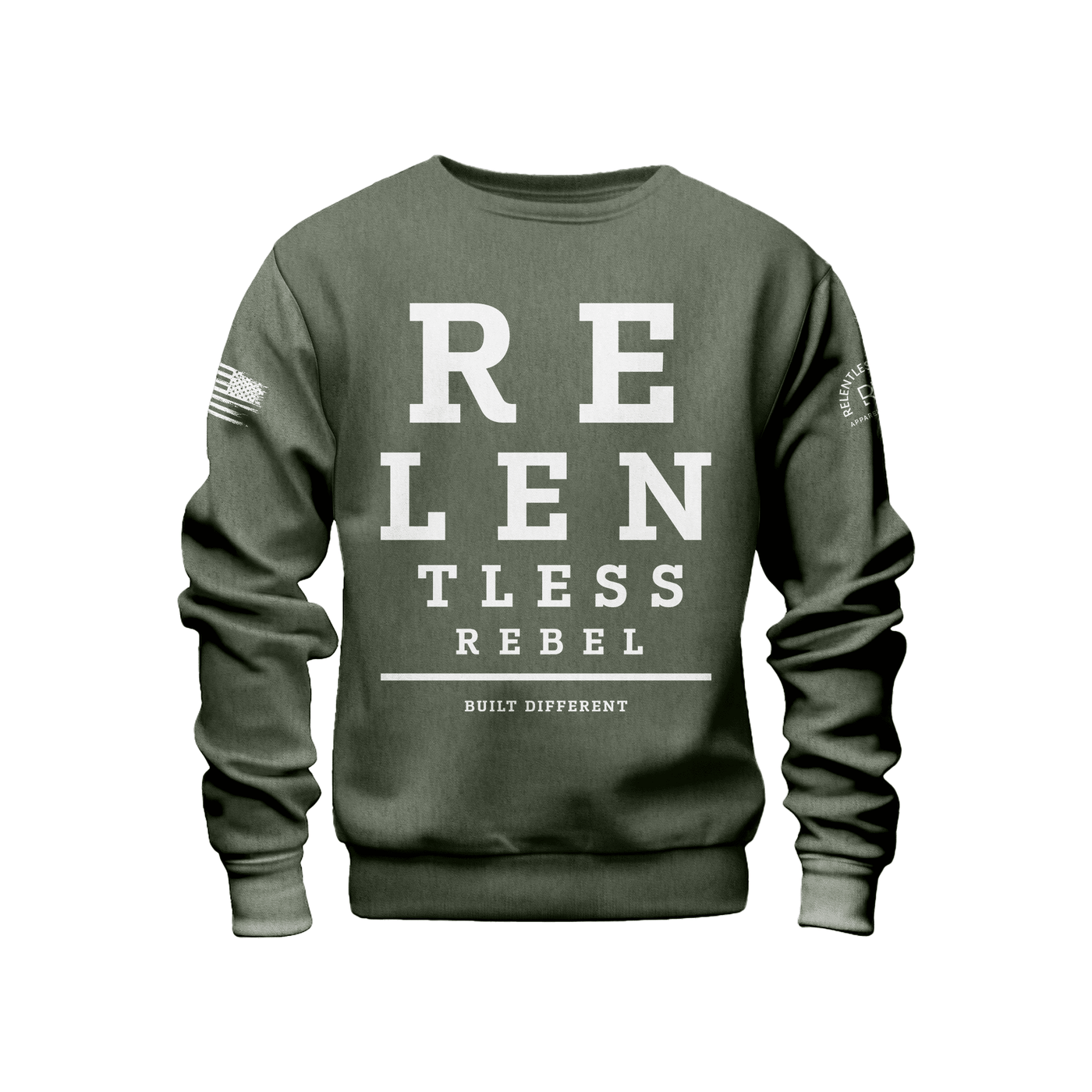 Relentless Rebel - Rebel Vision | 2 | Front | Crew Neck Sweatshirt