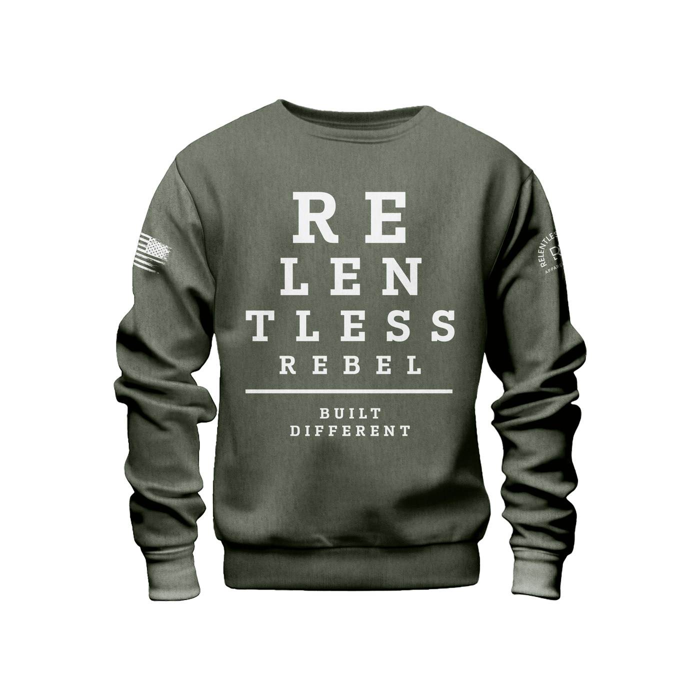 Relentless Rebel - Rebel Vision | Front | Crew Neck Sweatshirt