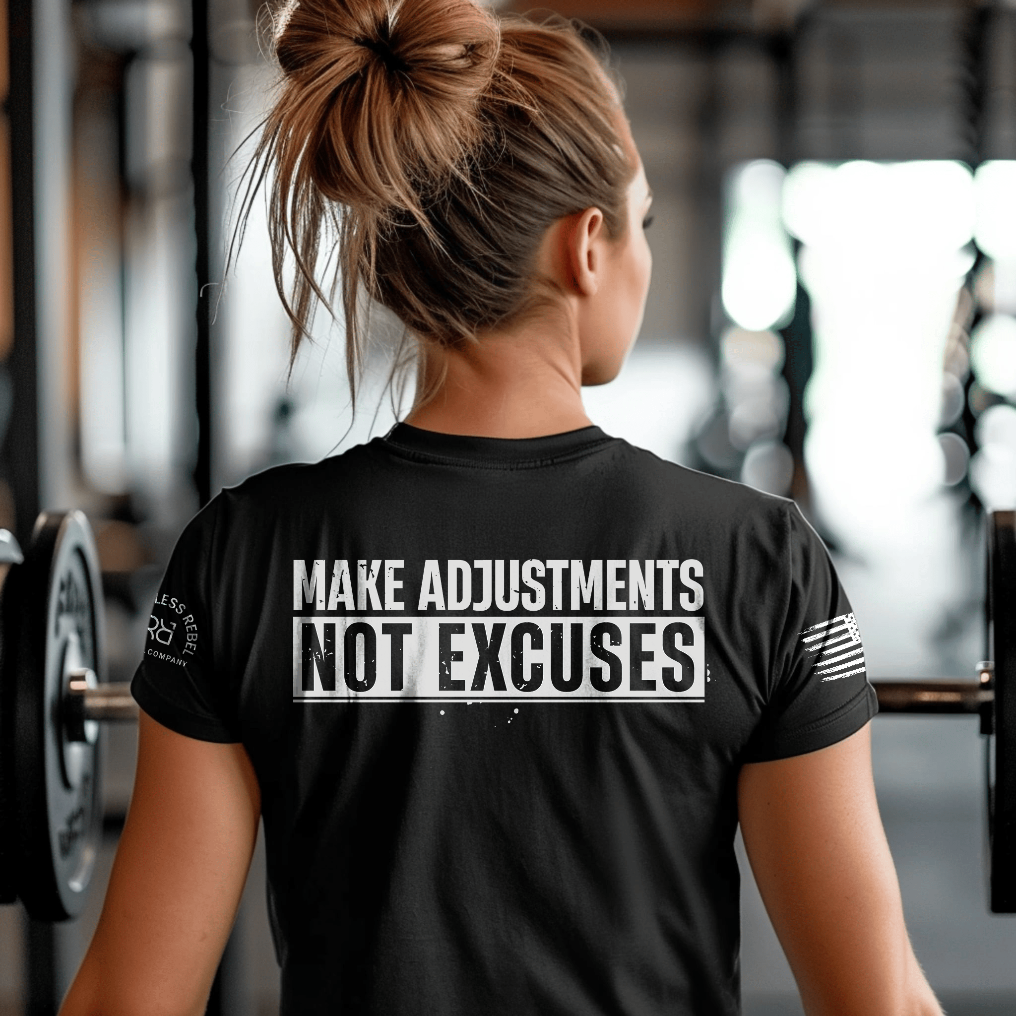 Make Adjustments Not Excuses | Women's Dry Fit Short Sleeve | UPF50 ...