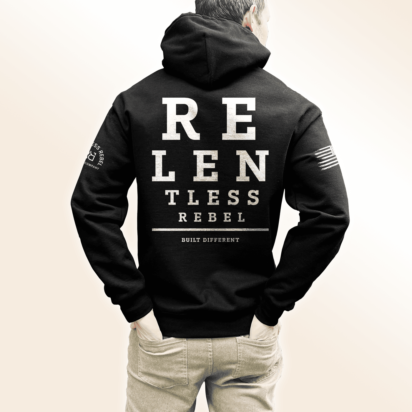 Relentless Rebel - Rebel Vision | 2 | Men's Hoodie