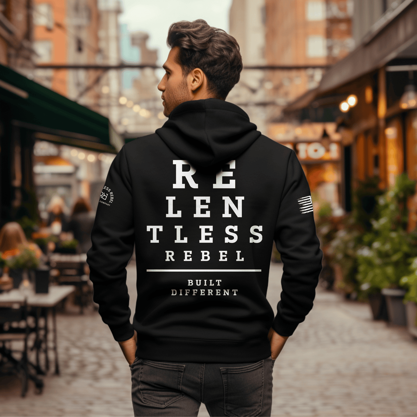 Relentless Rebel - Rebel Vision | Zip Up Hoodie