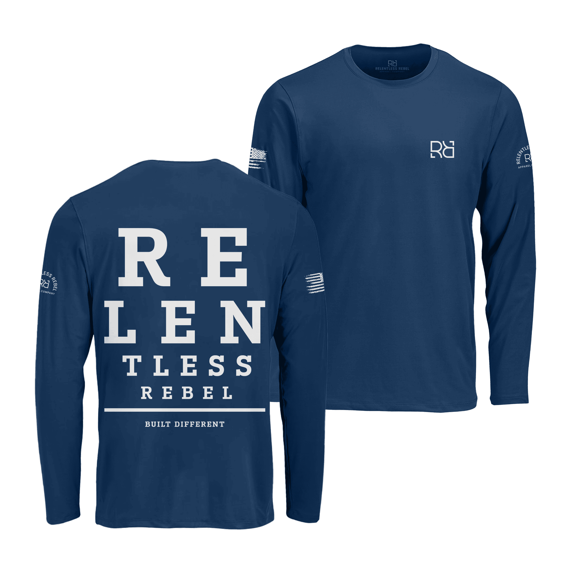 Relentless Rebel - Rebel Vision | 2 | Men's Dry Fit Long Sleeve | UPF5 ...