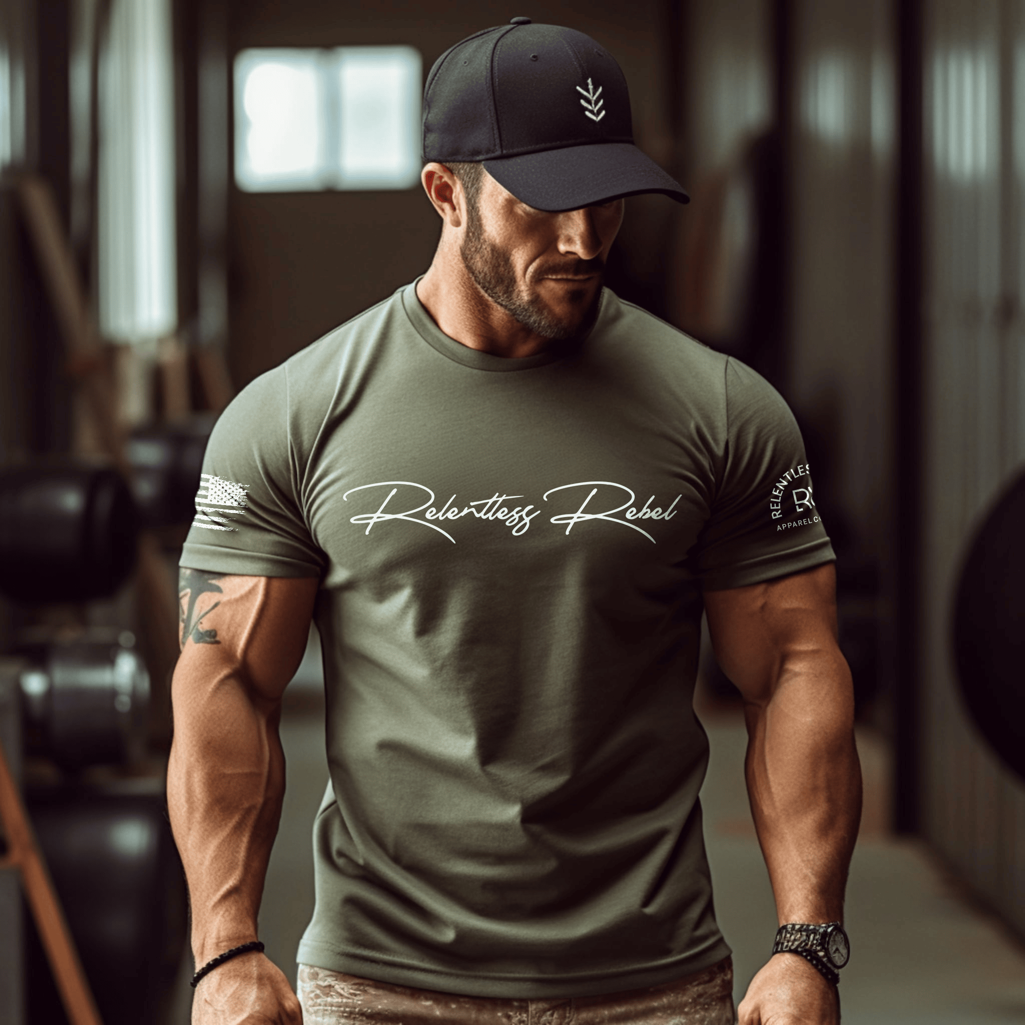 Relentless Rebel | Front | Premium Men's Tee – Relentless Rebel Apparel