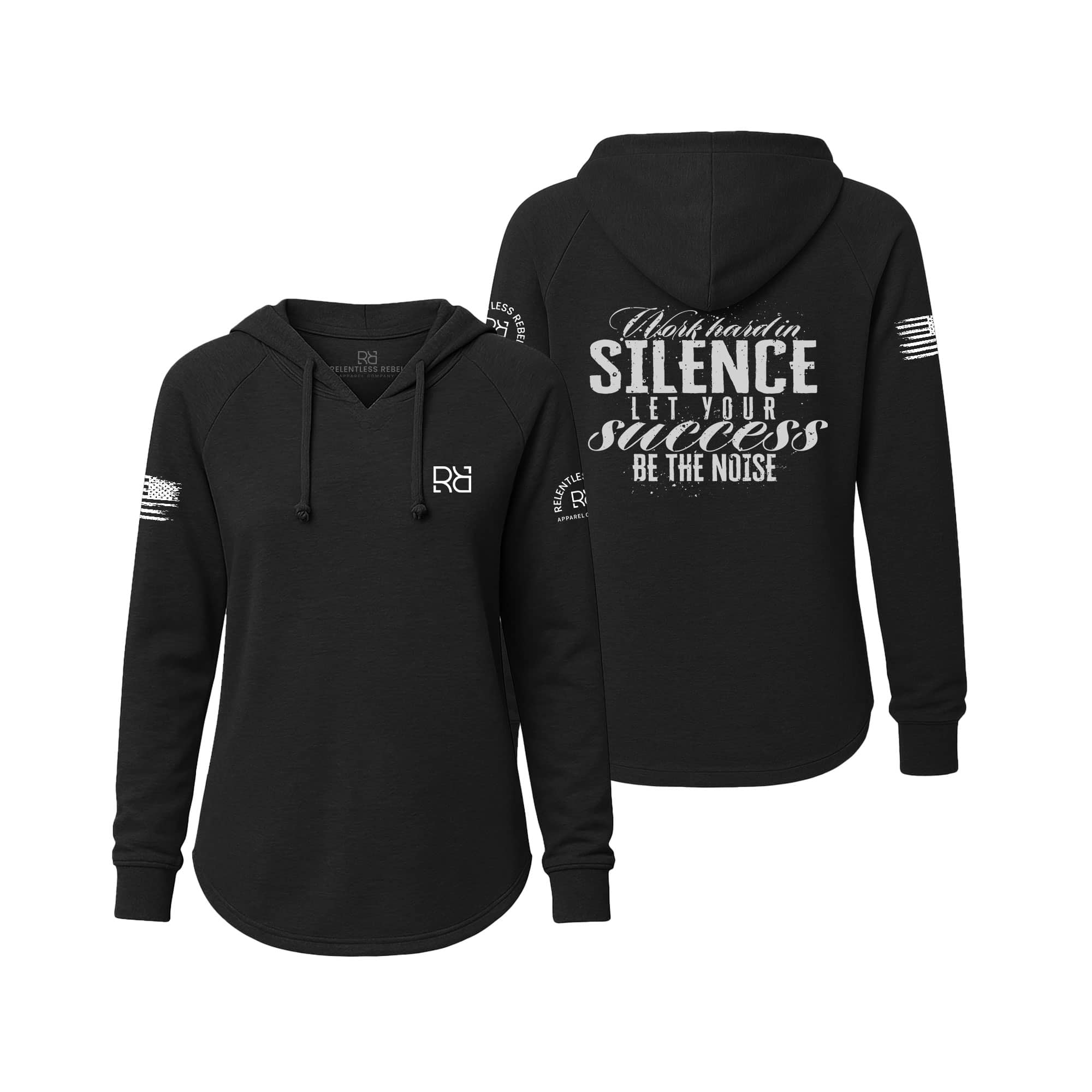Work Hard In Silence - Let Success Be the Noise | 2 | RR Wave Wash™ Wo ...