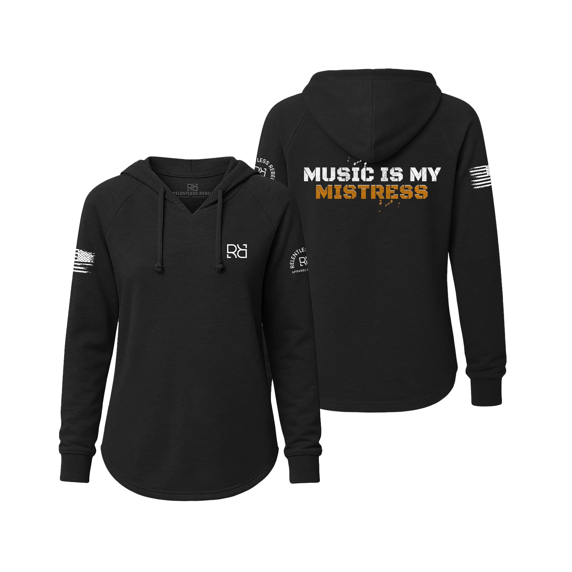 Music Is My Mistress | RR Wave Wash™ Women's Hoodie – Relentless Rebel ...