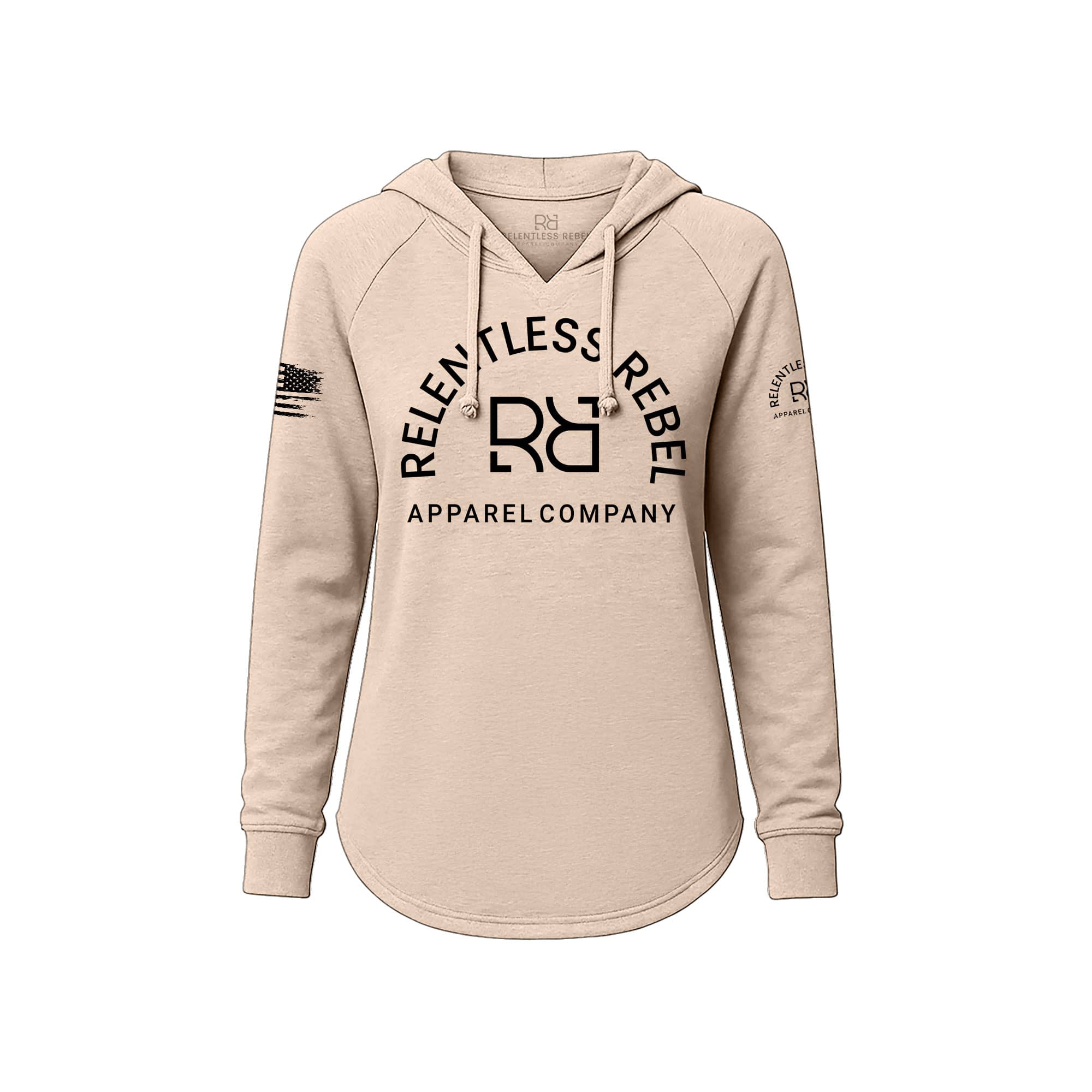 Relentless Rebel Apparel | Front | RR Wave Wash™ Women's Hoodie