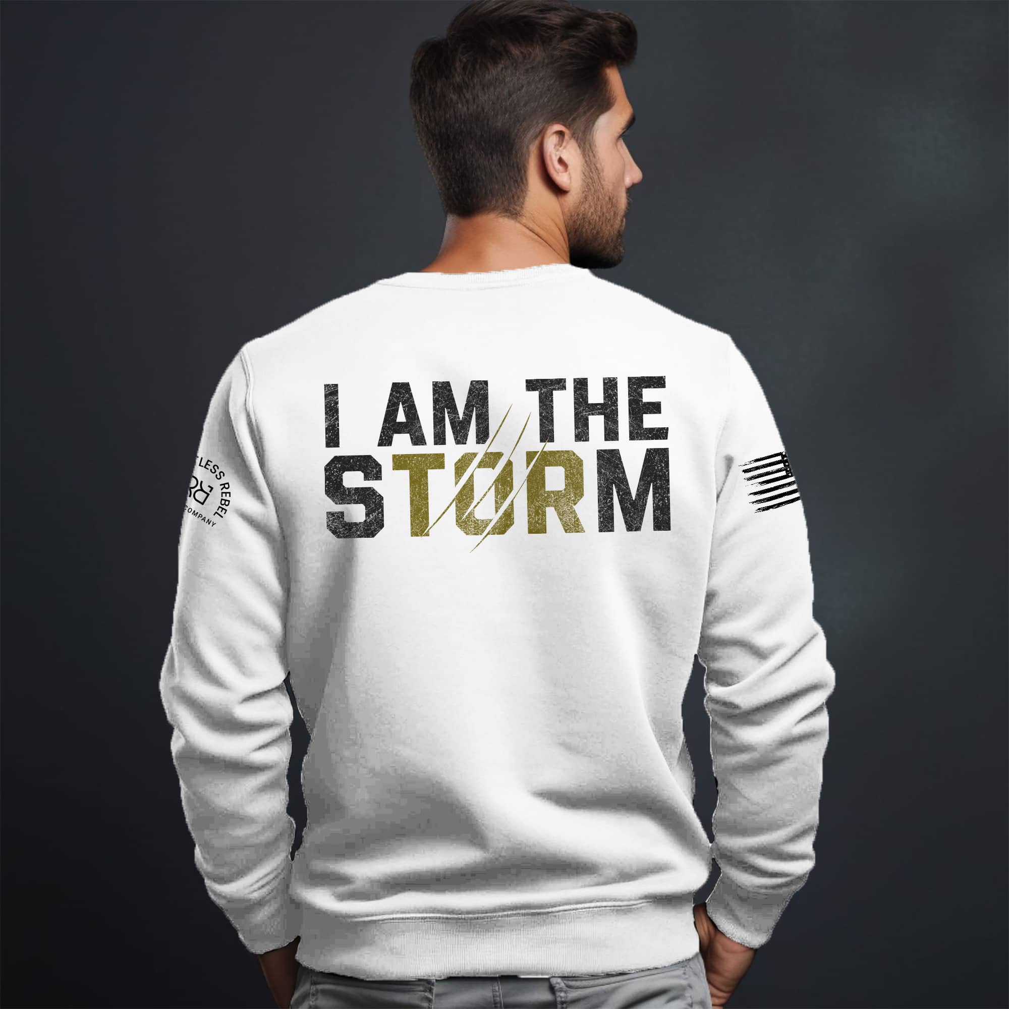 I Am the Storm® | Crew Neck Sweatshirt and Tee | Men's Bundle