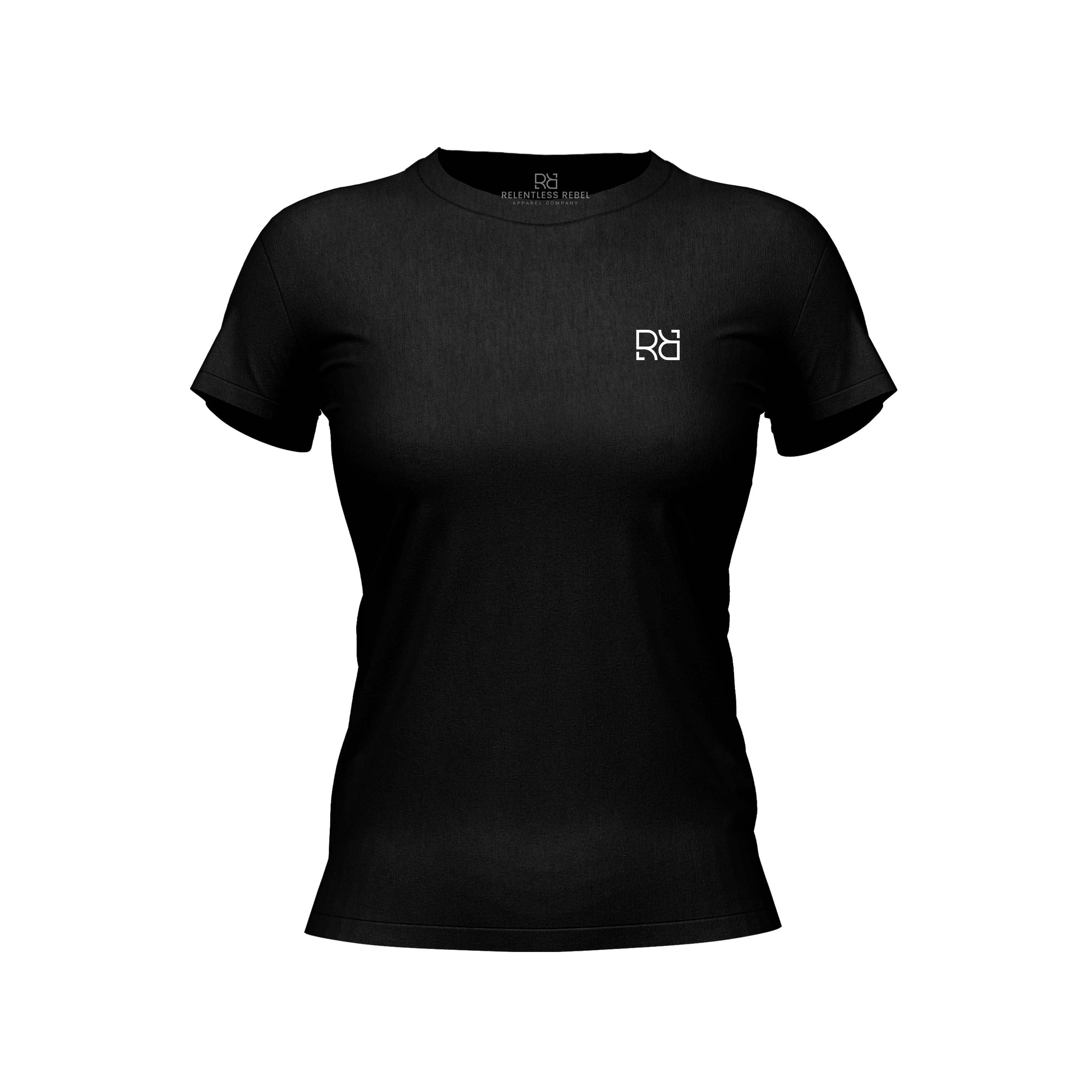 Midnight Black Relentless Rebel Wear | W | Premium Women's Tee